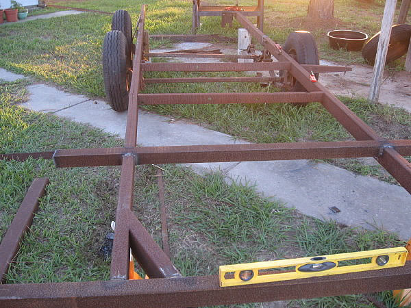 The Smoker King » Convert Camper Frame Into Trailer